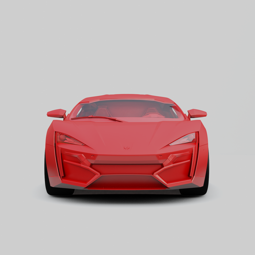 🚗 Lykan HyperSport・ STL File for 3D printing・Cults