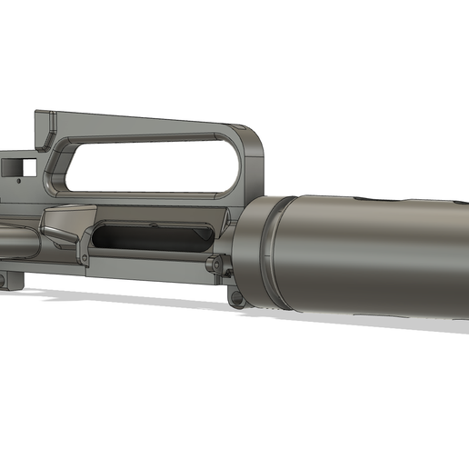 STL 文件 M231 Firing Port Weapon Handguard (Airsoft) 🔫 ・可下载 3D 打印模型・Cults