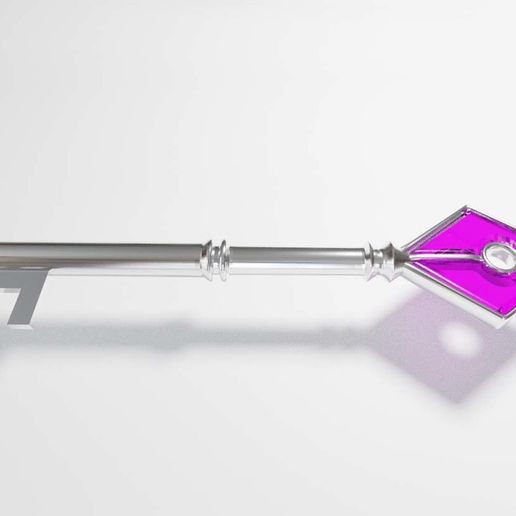 💎 Residual Evil 2: diamond key・Free STL File for ・Cults