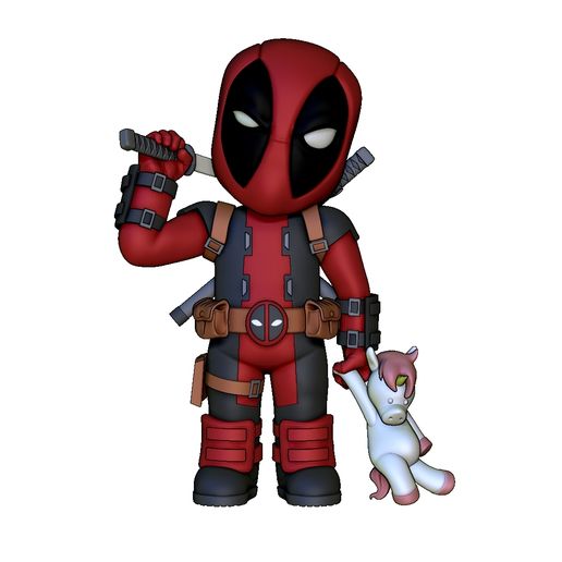 🦸 Deadpool・ 3D File for 3D printing・Cults