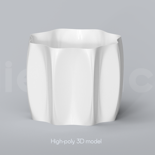 🌿 Plant Pot STL 3D Print File Set for Planters and big Plant Pots to 3D ...
