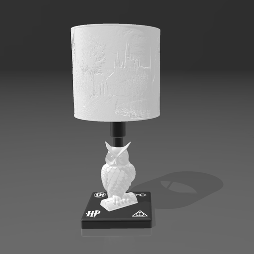STL file Lampe litho Harry Potter Edwige 🔦 ・3D print model to download ...