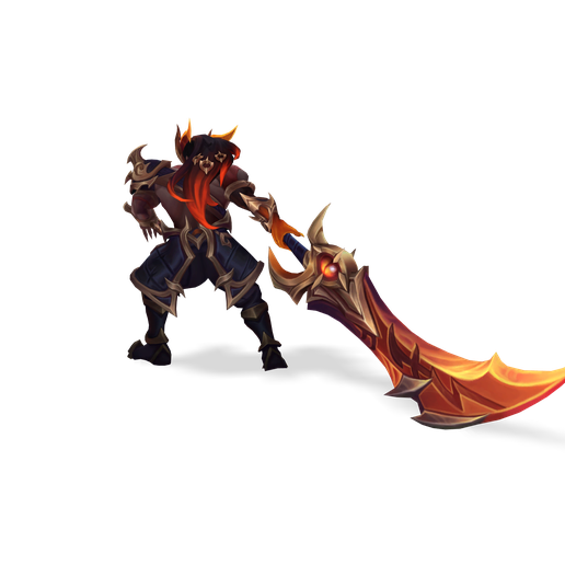 STL file Nightbringer Tryndamere League of Legends 3D print model 🦸 ・3D ...