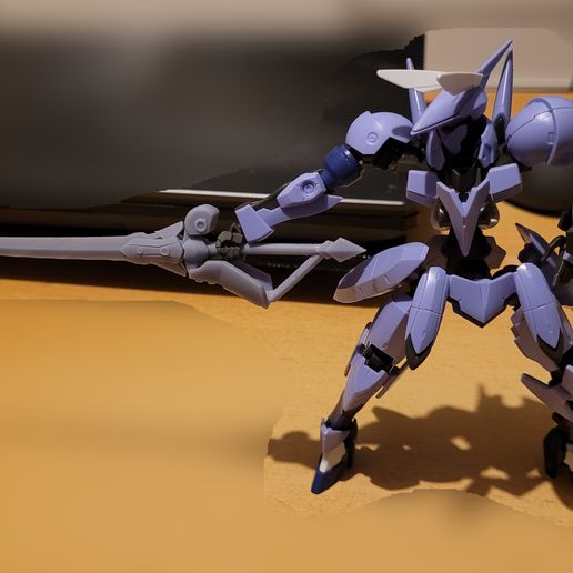 🤖 Rapier/Lance for HG Sigrun/Siegrune・ STL File for ・Cults