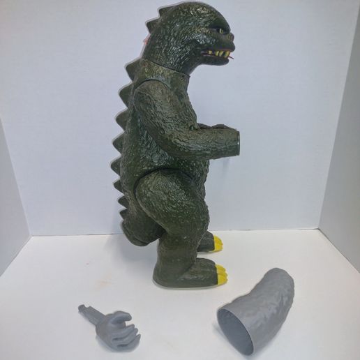⚔️ Shogun Warriors Godzilla replacement parts・ STL File for 3D printing ...