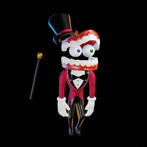 🎪 Caine - The Amazing Digital Circus・ 3D File for 3D printing・Cults