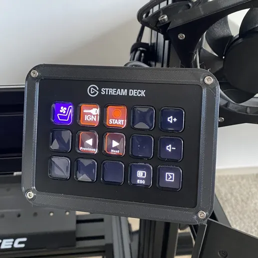 👽 Elgato Stream Deck MK2 and MK1 Mount (T slot profile)・Free STL File ...