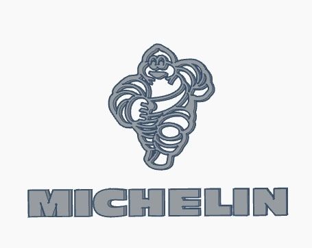 michelin old logo vector