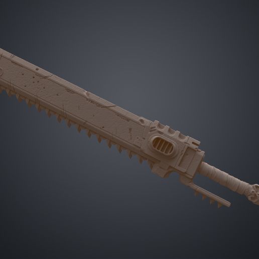 🛰 Chainsword - Space Marine Cosplay Prop・ 3D File for 3D printing・Cults