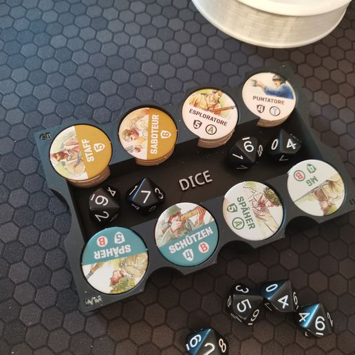 3D print Undaunted Reinforcement Organizer (incl. Normandy and North ...