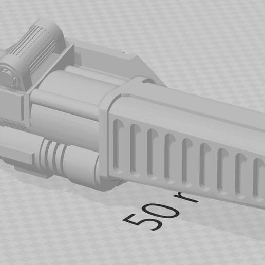 🔫 Lucious Reaper Melta Cannon・Free 3D File for ・Cults