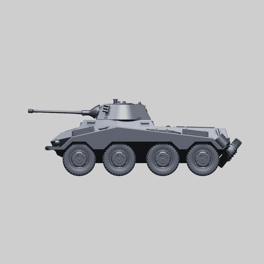🇩🇪 Sd.Kfz.234/2 (Puma) + 3 Tankmen (Germany, WW2)・ 3D File for 3D ...