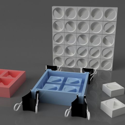 Free STL file Mold for seamless tile pattern. 🧱 ・3D printable model to ...