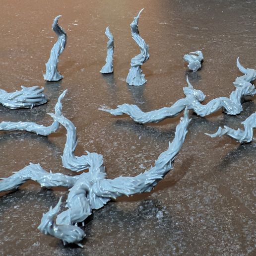 🎲 Carnivorous Plants basing bits set・ STL File for 3D printing・Cults