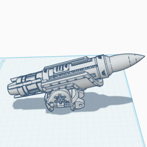 ⚔ Warlord Titan Warp Missile Launcher・Free STL File for 3D printing・Cults