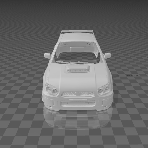 🐚 Subaru Impreza WRX STI 2004 Shell Body - Divided Parts for Easy Printing・ STL File for 3D ...