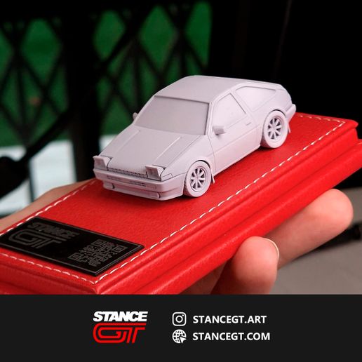 🚗 Toyota Corolla AE86 Sprinter Trueno | Model kit car・Archivo STL para ...