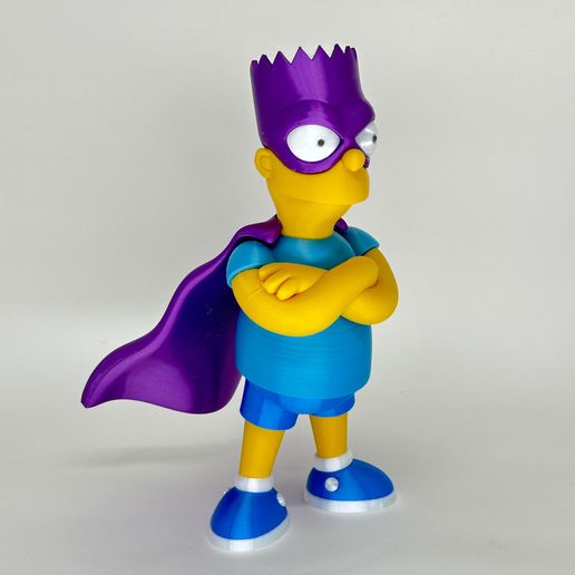 🎲 BARTMAN - THE SIMPSONS・ STL File for 3D printing・Cults
