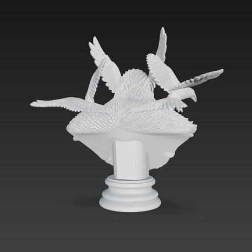 👤 Lord of the Ravens: Odin Bust – 3D Printable Norse Mythology Statue ...