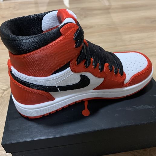 🇯🇴 NIKE AIR JORDAN 1 - BOX AND SHOES - COLORED FOR BAMBULAB X1C・ STL ...