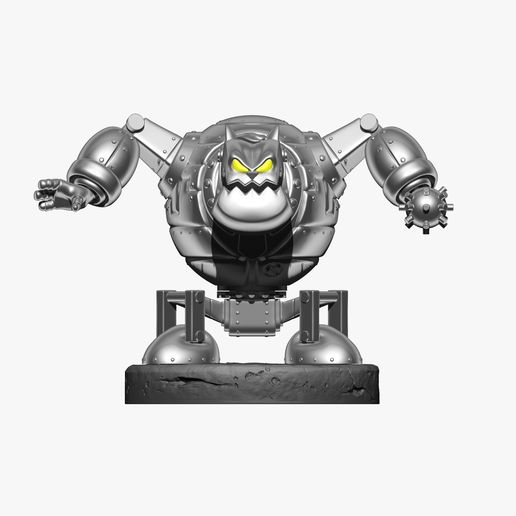 3D file Robot Fat Cat for 3d printing STL 🤖 ・3D printing idea to ...