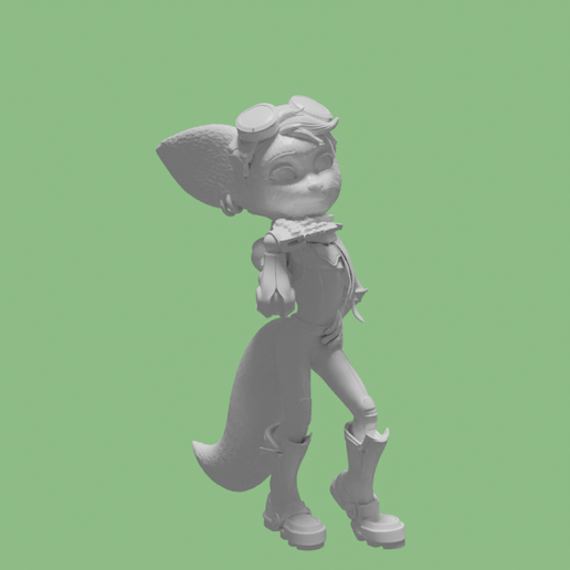 🎮 Rivet Character "Ratchet and Clank"・ STL File for 3D printing・Cults