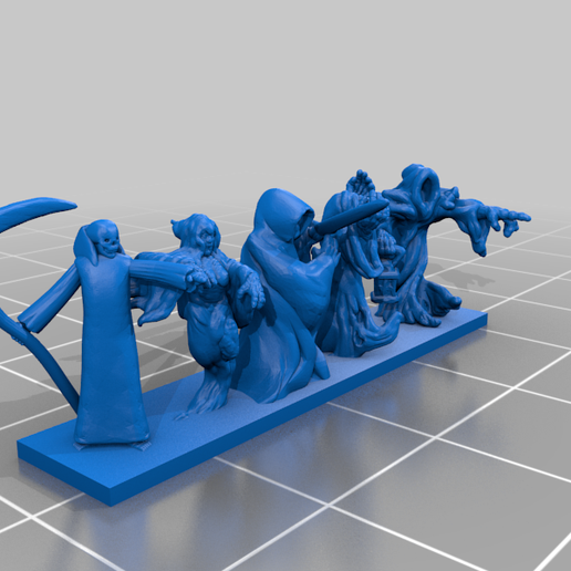 😵 Warmaster Undead Ethereal Host・Free STL File for ・Cults