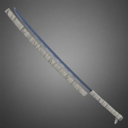 🗡️ Matademonios Inosuke Hashibira Nichirin Katana para Cosplay・Archivo ...