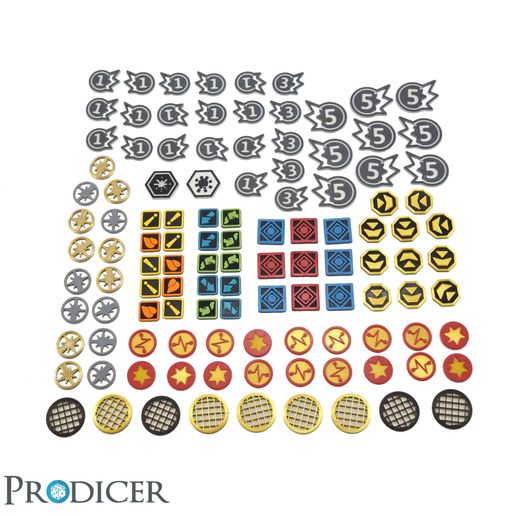 🎲 Shatterwars Token Set compatible with Shatterpoint・ 3D File for 3D ...