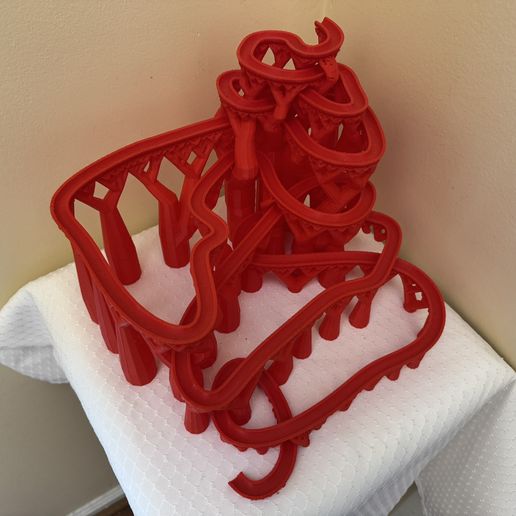 3D file Marble Run 3 with Tree Supports Digital 3D STL File 🏃 ・Model to ...