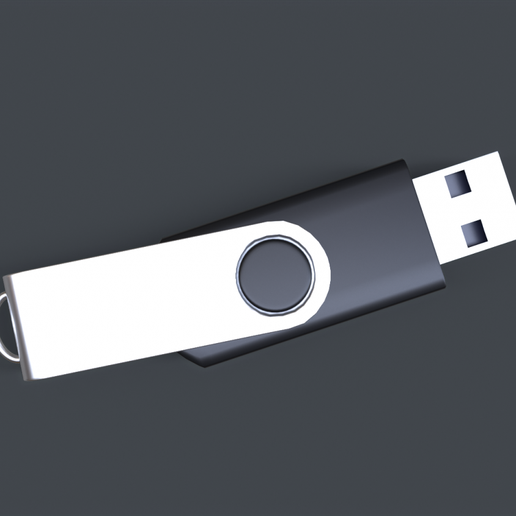 💾 Usb Flash Drive・ STL File for 3D printing・Cults