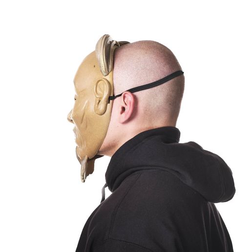 👴 Noh Mask Kojo (Old Man) Japanese traditional Masks Japan Culture・ 3D ...