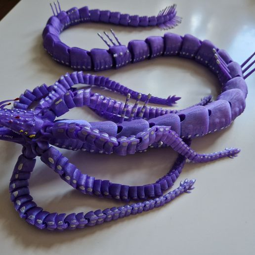 👹 Articulated Gargantuan Leviathan - Subnautica・3D Print with the ...