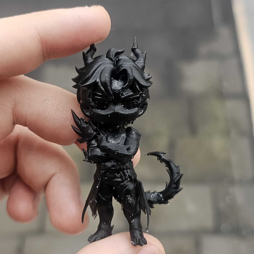 🐉 Dragon Sylus Chibi Figure – Love and Deepspace・ STL File for 3D ...