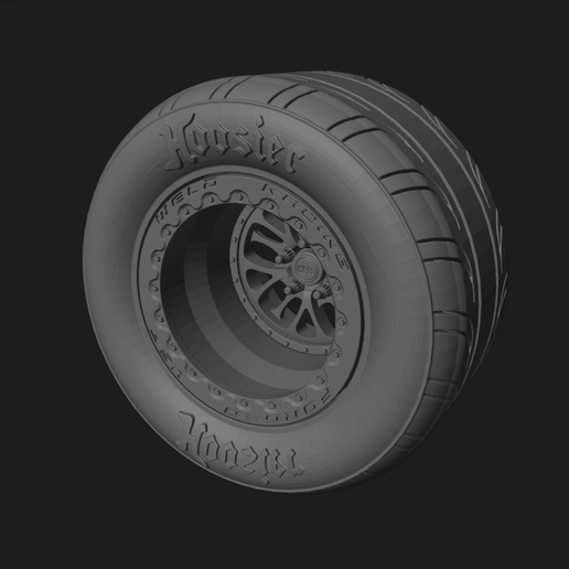 🚗 DRAG WHEELS ver.2・ 3D File for 3D printing・Cults