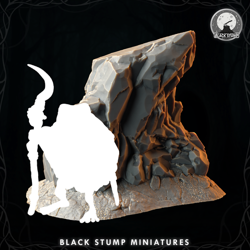 🪨 Rock, Cliff B・ 3D File for 3D printing・Cults