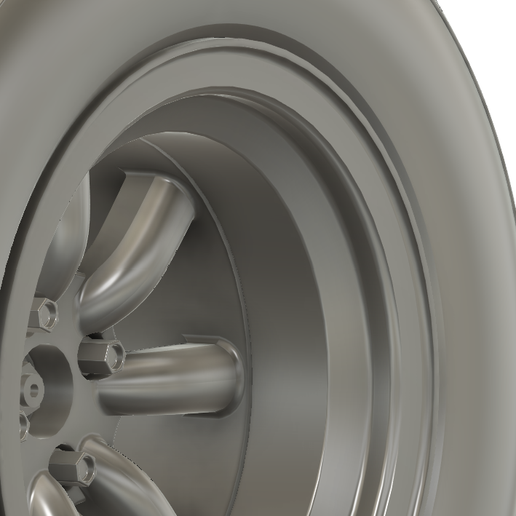 🚗 1/64 15x9.5 Watanabe 8 Spoke R-Type wheels・ 3D File for 3D printing・Cults