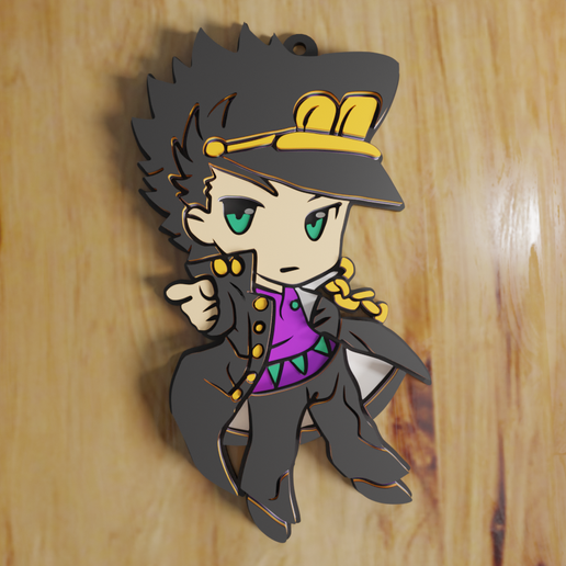 🗝️ KEYCHAIN Jotaro Kujo (JoJo's Bizarre Adventure) / KEYCHAIN / MAGNET ...