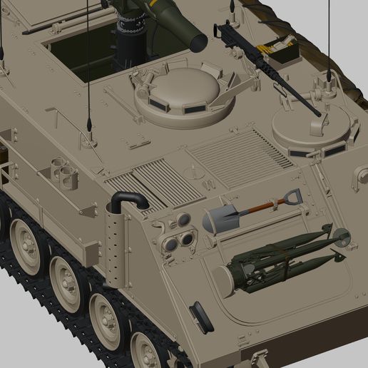 🪖 M113A1・ STL File for 3D printing・Cults