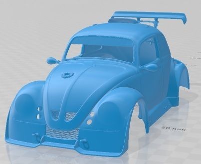 3D file Volkswagen Fun Cup Printable Body Car 🚗 ・Model to download and ...