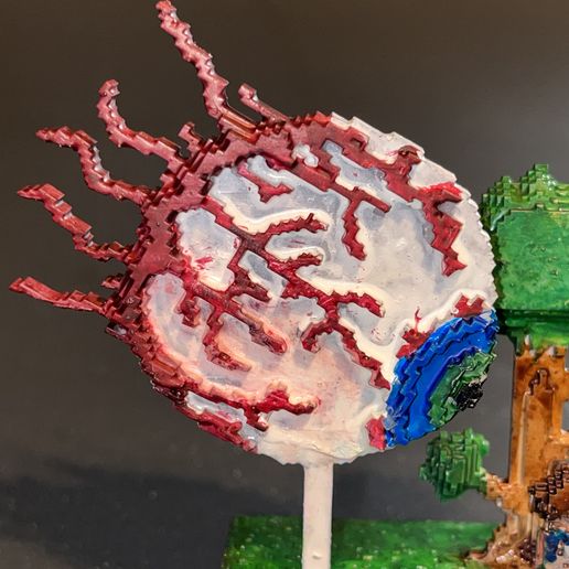 🗺️ Mini Terraria World Miniature・Free STL File for 3D printing・Cults