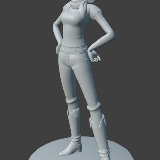🐉 Bulma (Dragon Ball Super) 3D Printable STL with Base・ STL File for 3D ...