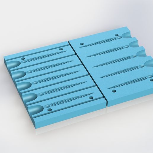 🇺🇸 Replica Keitech Custom Leech 3inch 3D printable and CNC 3D print ...