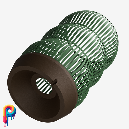 3MF file Kaktos Lamp by Polymeria 🔦 ・3D print design to download・Cults