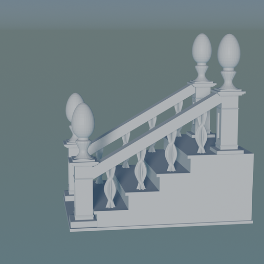 STL file 3D staircase 🪜 (OBJ and 3MF)・3D printable model to download・Cults