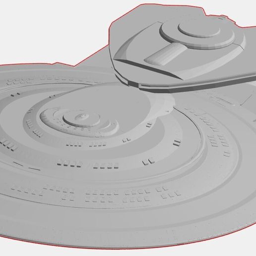 ⭐ Sutherland class - star trek picard・ STL File for 3D printing・Cults