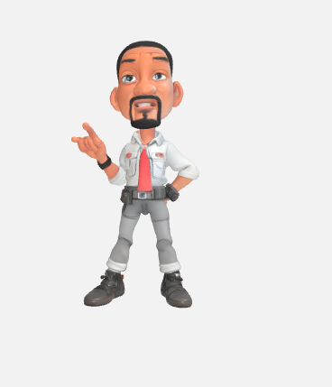 👤 Will Smith - Toy Figure・ OBJ File for 3D printing・Cults