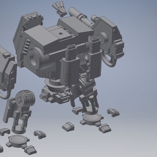 👷 Dreadnought builder・Free STL File for 3D printing・Cults