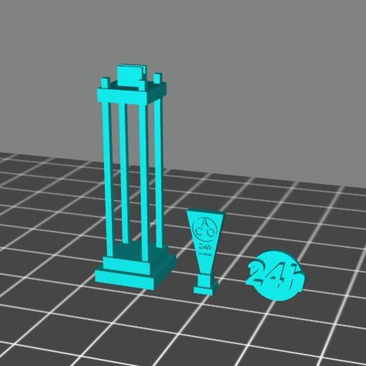 STL file Le Mans 24hs Trophy in 1/24 scale・3D printer design to download・Cults