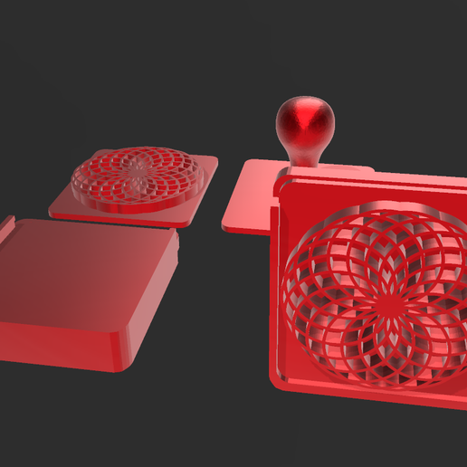 STL file Toroid changeable stamp (collectable) 👾 ・Model to download and ...